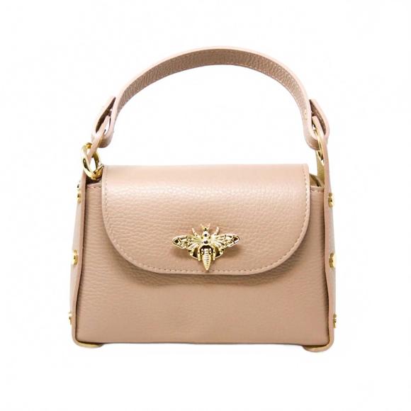 GERMAN FUENTES | Bags | New German Fuentes Leather Bee Bag In Nude ...